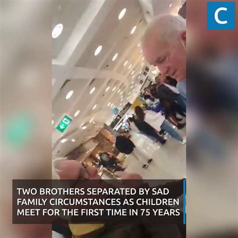 Heartwarming Moment Long Lost Brothers Are Reunited After 77 Years