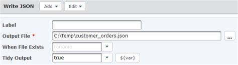 tutorial query a database and write the data to json