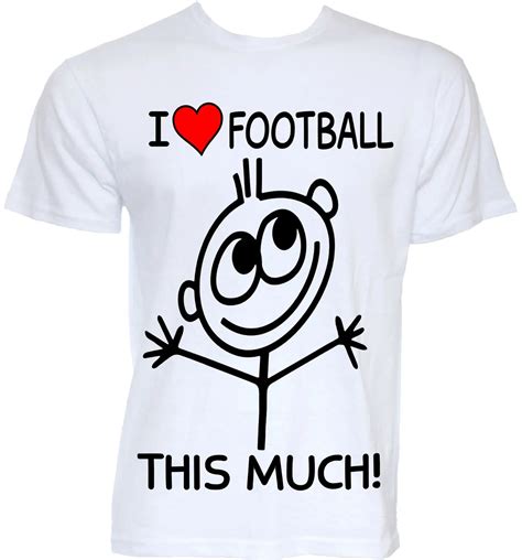 Mens Funny Cool Novelty Love Footballer Slogan Joke T Shirts Player