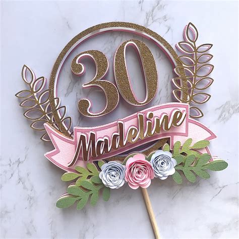 Girly Birthday Cakes 50th Birthday Cake Toppers Graduation Cake