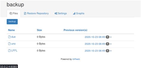 [guida] rdiffweb gestione open source dei backup su gnu linux