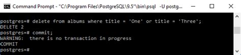 autocommit in postgresql s psql dzone