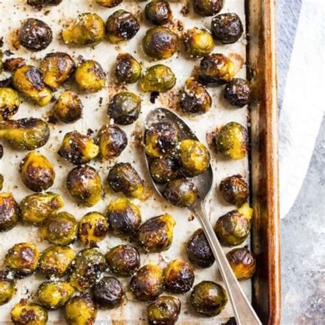 Roasted Frozen Brussels Sprouts {crispy And Easy }