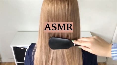 Asmr Compilation Spraying Hair Brushing And Haircut Sounds No Talking