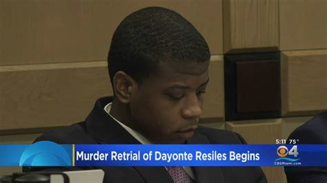 Opening Statements Set To Begin In Murder Retrial Of Dayonte Resiles