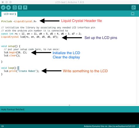 arduino lcd using sensor shield v5 learn robotics