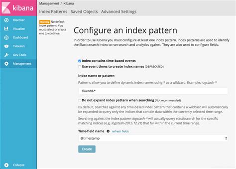 efk elasticsearch fluentd kibana 方式进行docker日志收集、检索展示