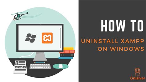 how to uninstall xampp on windows youtube