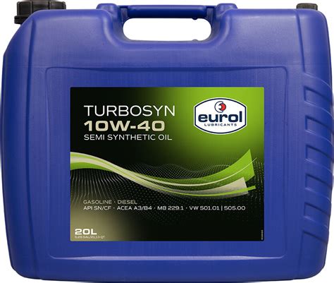 Eurol Turbosyn 10w 40 Df Partner