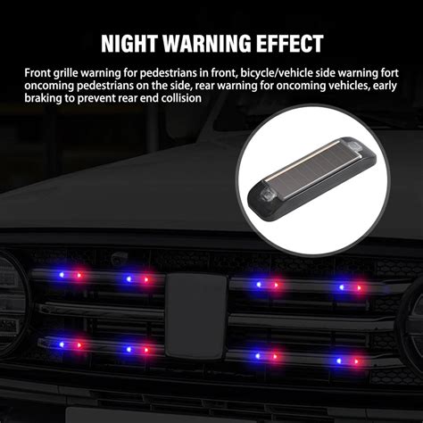 Best Car Alarm Warning Solar Flash Led Light Fake Security Anti Theft