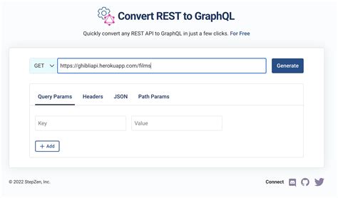 convert rest to graphql a new low code approach stepzen blog