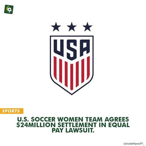 U S Soccer Women Team Agrees 24million Settlement In Equal Pay Lawsuit