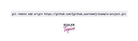 how to add remote repository in git scaler topics