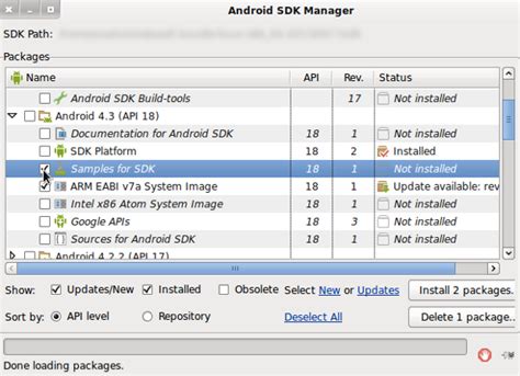 android sdk samples