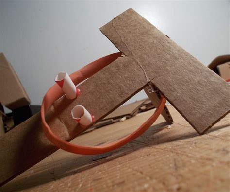 Cardboard Crossbow 10 Steps Instructables