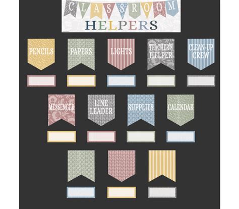 Classroom Cottage Classroom Helpers Bulletin Board Learning Tree