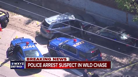 Police Arrest Shooting Suspect After Wild Chase Shots Fired