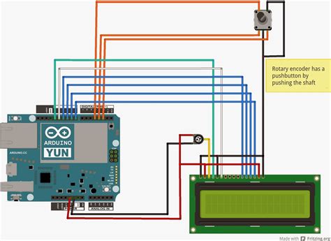 how did i do that adding 16x2 lcd and rotary encoder
