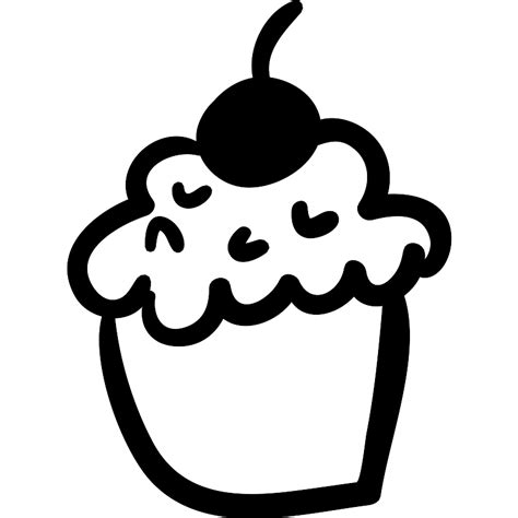 Cupcake Handmade Dessert Vector Svg Icon Svg Repo