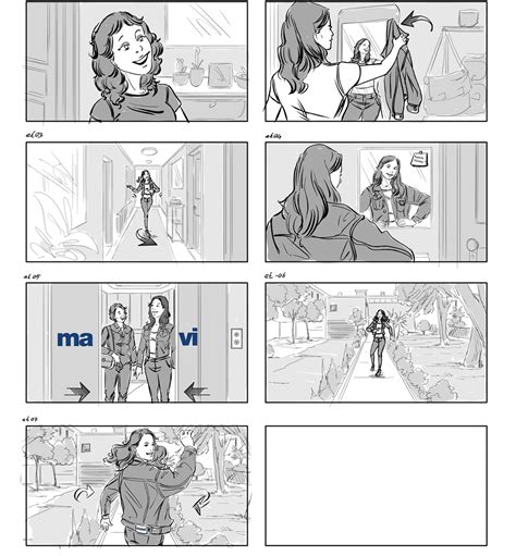 Mavi Jeans Commercial Film Storyboard Behance