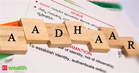 Aadhaar Update Free Aadhaar Update Uidai Makes Online Document Update