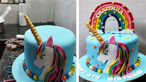 Fondant Cake Recipe Amazing And Satisfying Unicorn Birthday Cake