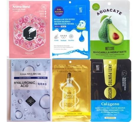 50 Mascarillas Coreanas Mask Diferentes Marcas Coreanas Meses Sin
