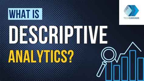 What Is Descriptive Analytics Data Analytics Techcanvass Youtube