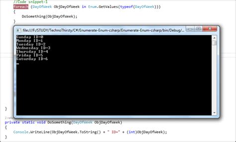 enumerate enum c with examples techno thirsty