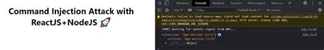 react command injection examples and prevention