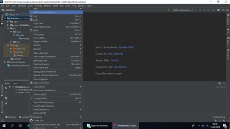 unable to create scala class on intellij stack overflow