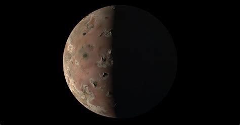 Juno Captures Incredible Image Of Jupiters Moon Io During Closest