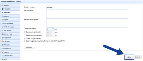 setting sftp algorithms on your sftp server jscape by redwood