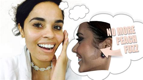 How To Remove Peach Fuzz Facial Girls Guide Skin Junkie Youtube