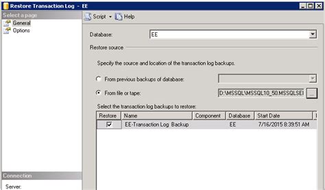 sql server database migration the backup and restore method experts