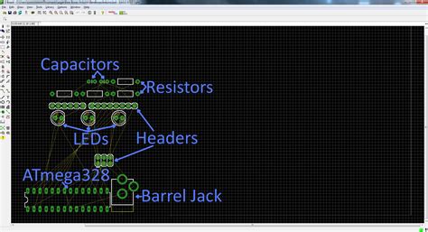 using eagle board layout
