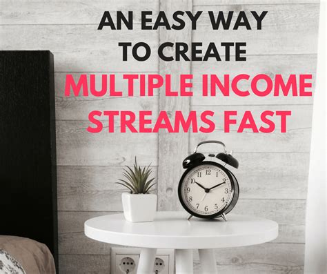 An Easy Way To Create Multiple Income Streams Fast