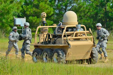 army robotics in the military