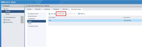 how to reset esxi root password using active directory vmanalyst