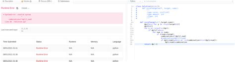 python unpacking is throwing syntax error on leetcode stack overflow