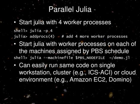 why your next project should use julia speaker deck