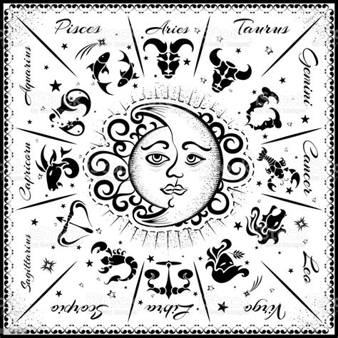 Zodiac Signs Horoscope Stock Illustration Download Image Now