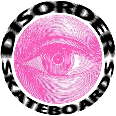 Disorder Skateboards Blurry Vision White Skateboard Deck 8 12x31 75
