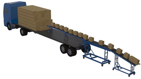 High Rise Telescopic Gravity Conveyor North Conveyors Ltd Call Today