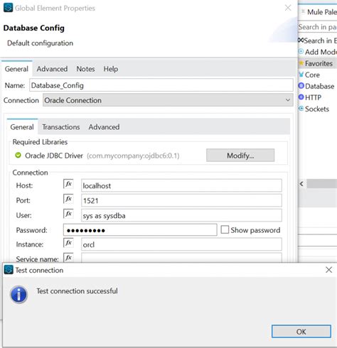 select data from table mulesoft oracle db connector