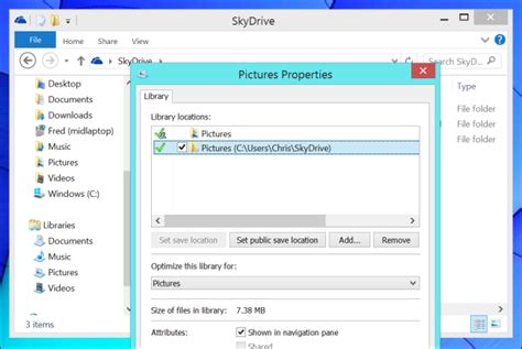how to use onedrive as your default save location on windows 8 1