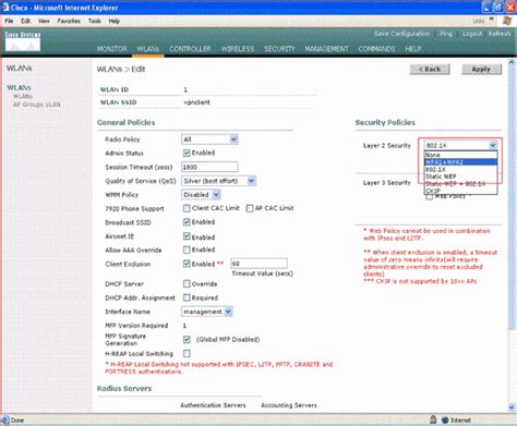 client vpn over wireless lan with wlc configuration example cisco