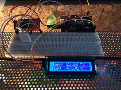 water flow sensor measure on 16x2 lcd display hackster