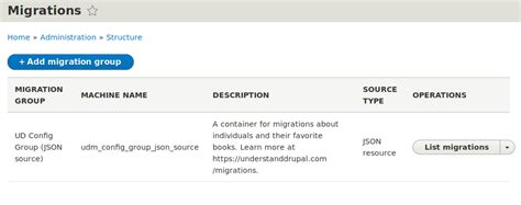 executing drupal migrations from the user interface with migrate tools