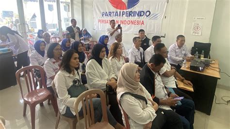 Kader Dan Bacaleg Partai Perindo Kota Tangerang Ikuti Pembekalan